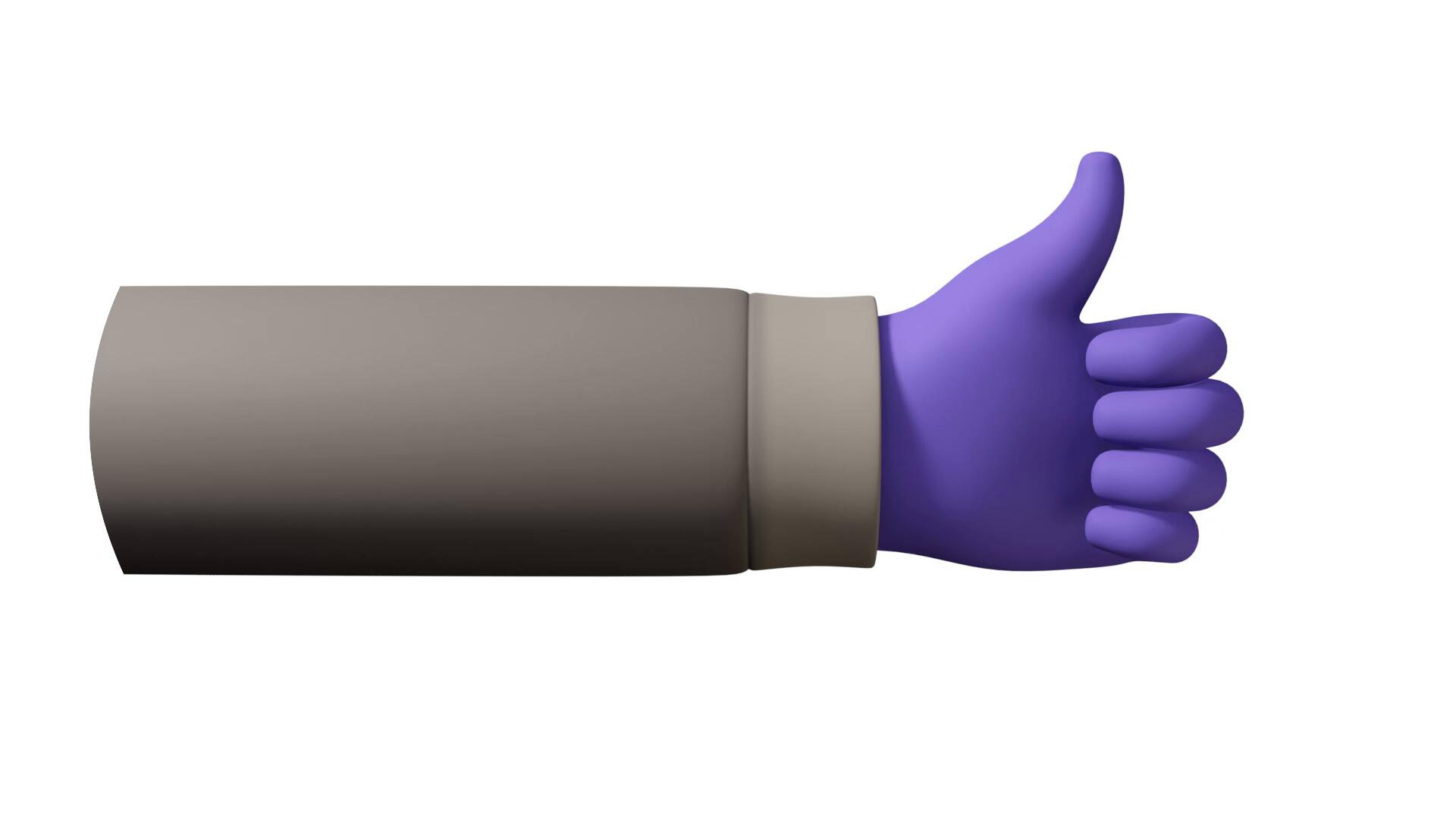 3d Hand Png